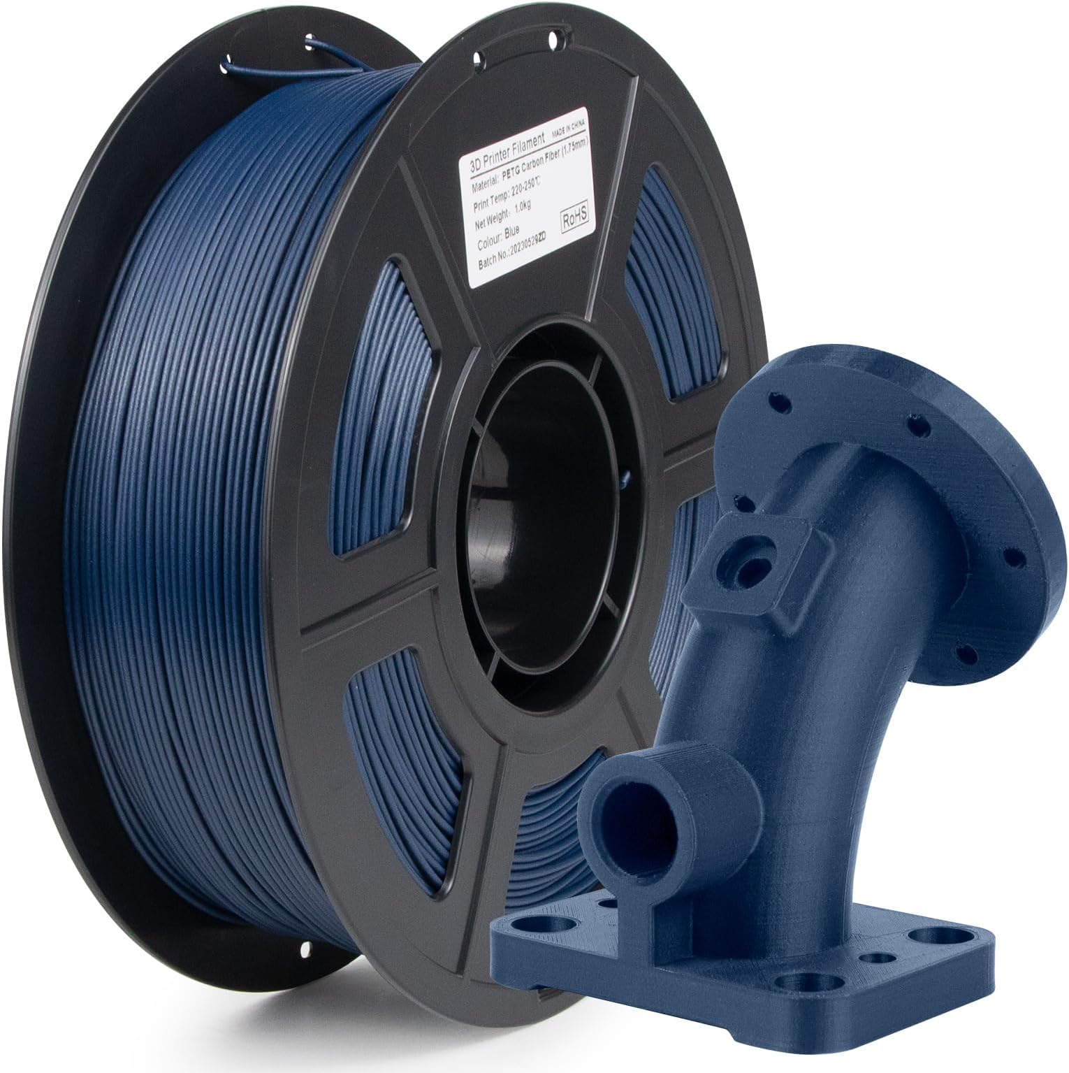 Amazon.com: CC3D Carbon Fiber PETG 3D Printer Filament Black PETG ...