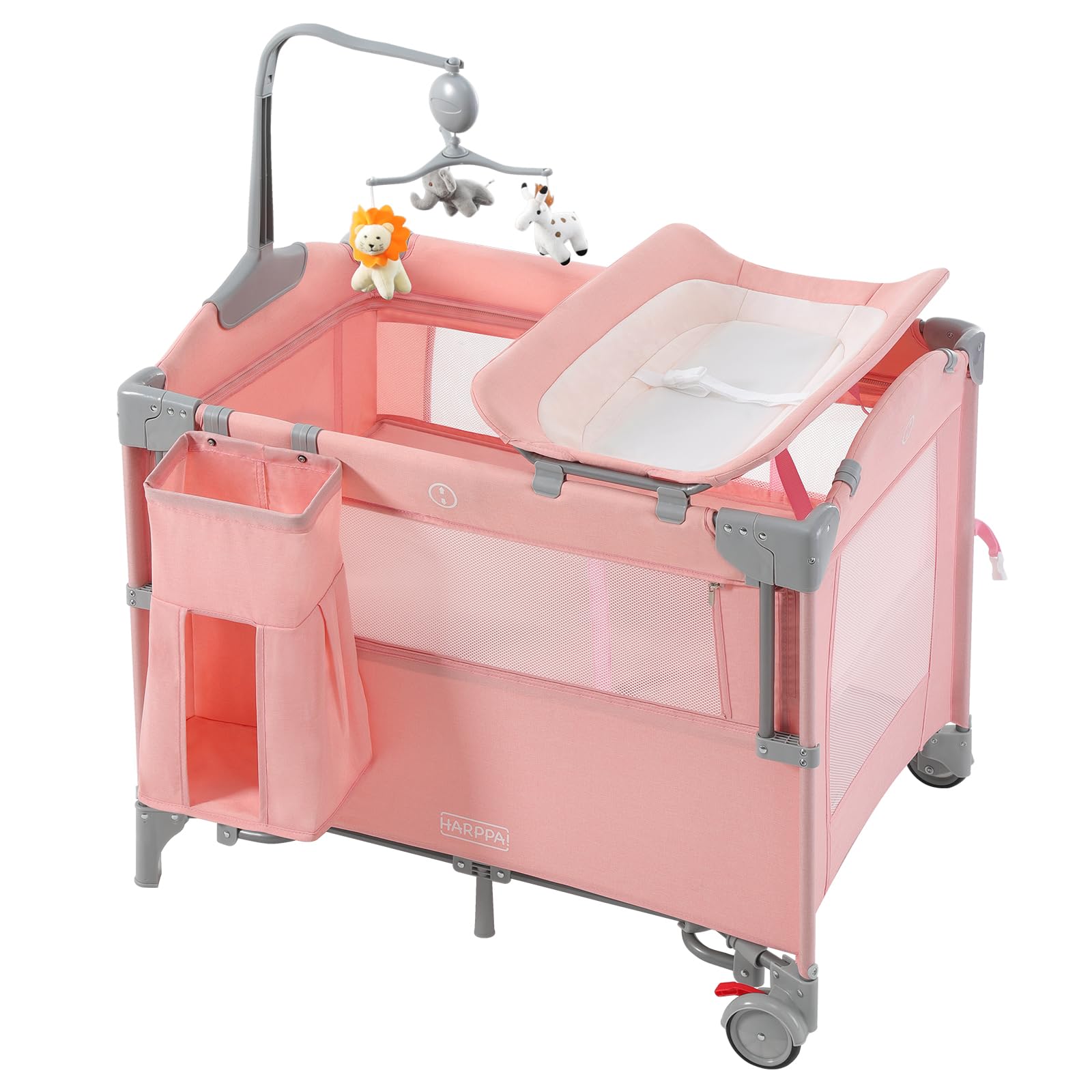 Amazon.com : HARPPA Pack and Play 5 in 1, Portable Baby Playard for ...