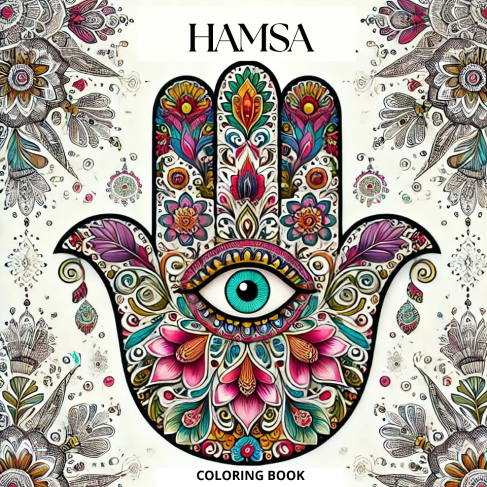 Amazon.com: HAMSA: COLORING BOOK: A Journey of Relaxation and ...
