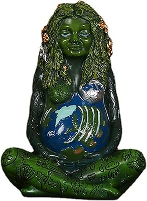 Ebros Gift Millennial Gaia Earth Mother Goddess Te Fiti Statue 7" Tall by Oberon Zell (Earth ...