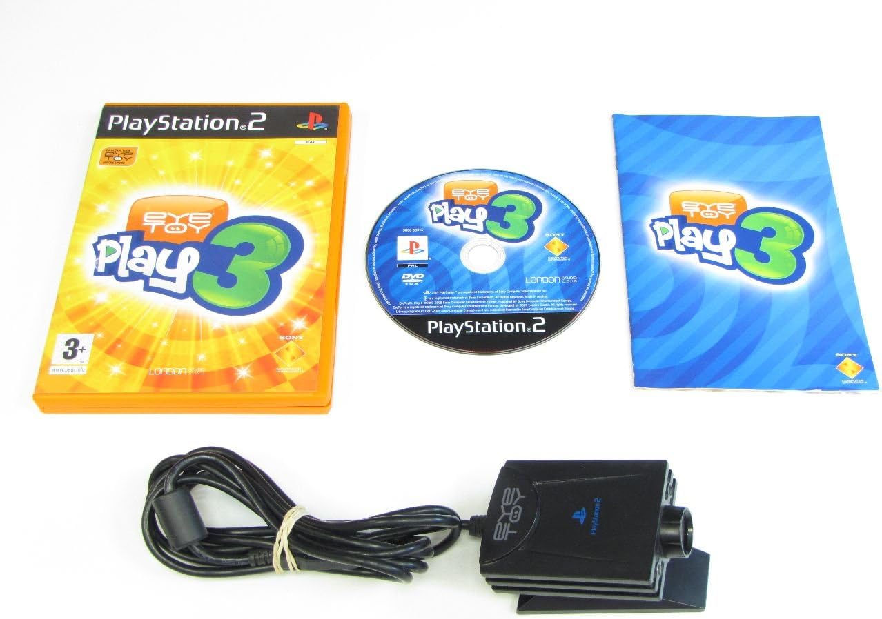 Eye Toy Play 3 + Caméra : Amazon.fr: Jeux vidéo