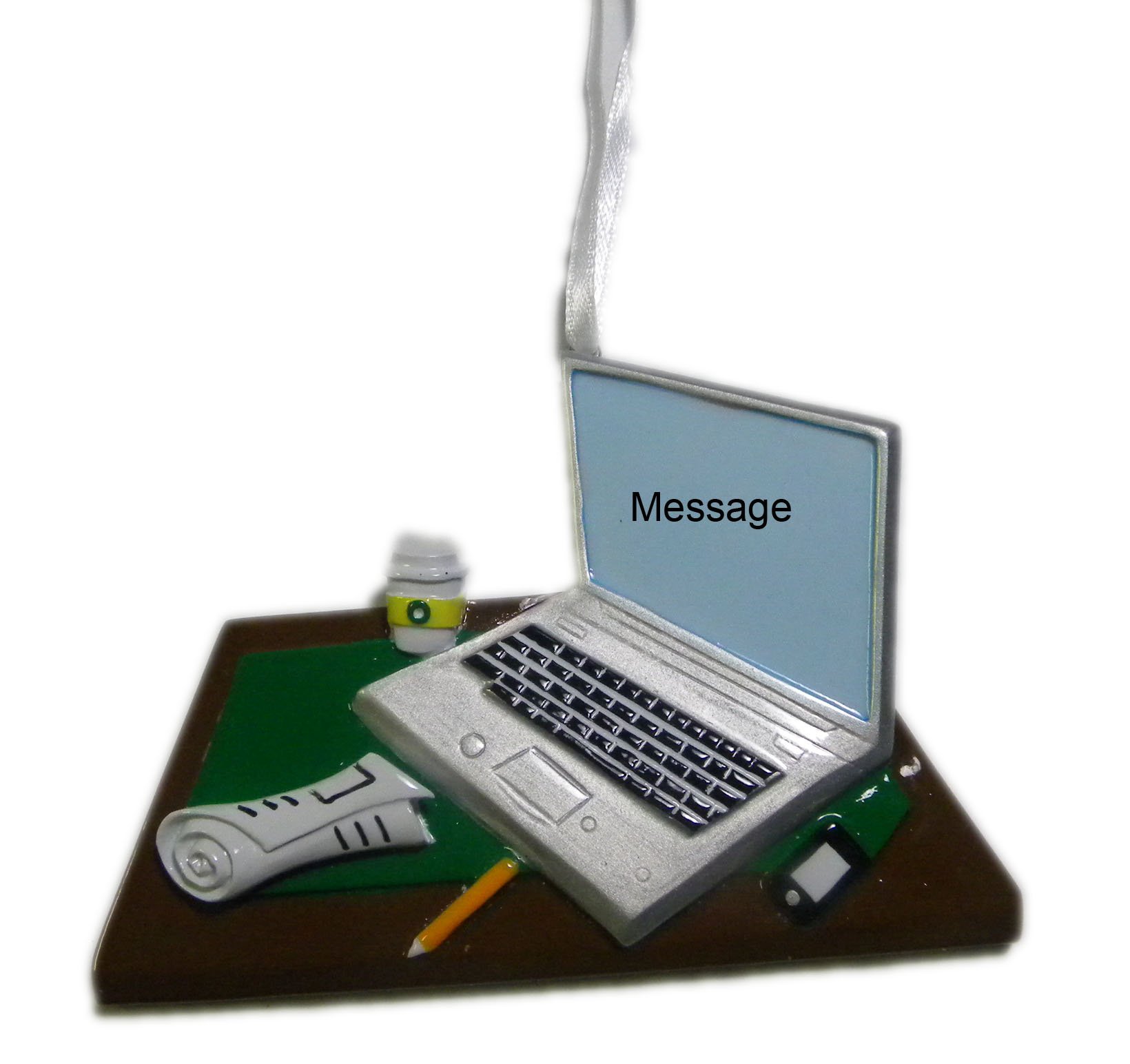 Amazon.com: Personalized Computer Christmas Holiday Gift Expertly ...