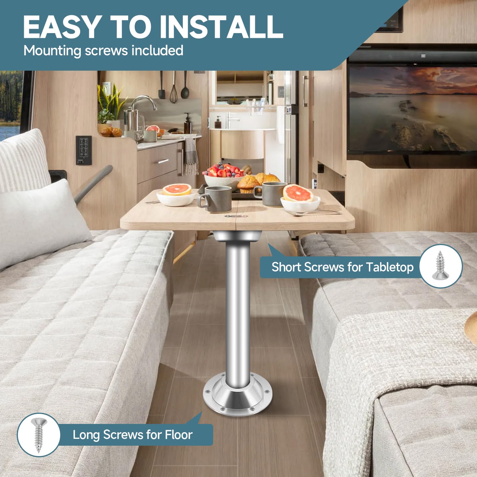 Rv Pedestal Table Replacement at Harold Herron blog