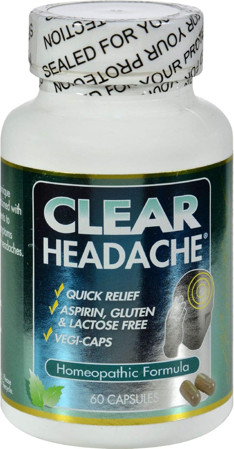 Amazon.com: Clear Products Clear Headache - 60 Capsules2 : Health ...