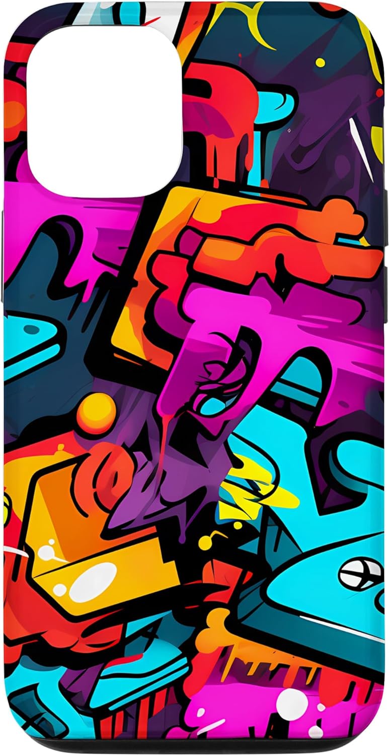 Amazon.com: iPhone 13 Graffiti Case : Cell Phones & Accessories