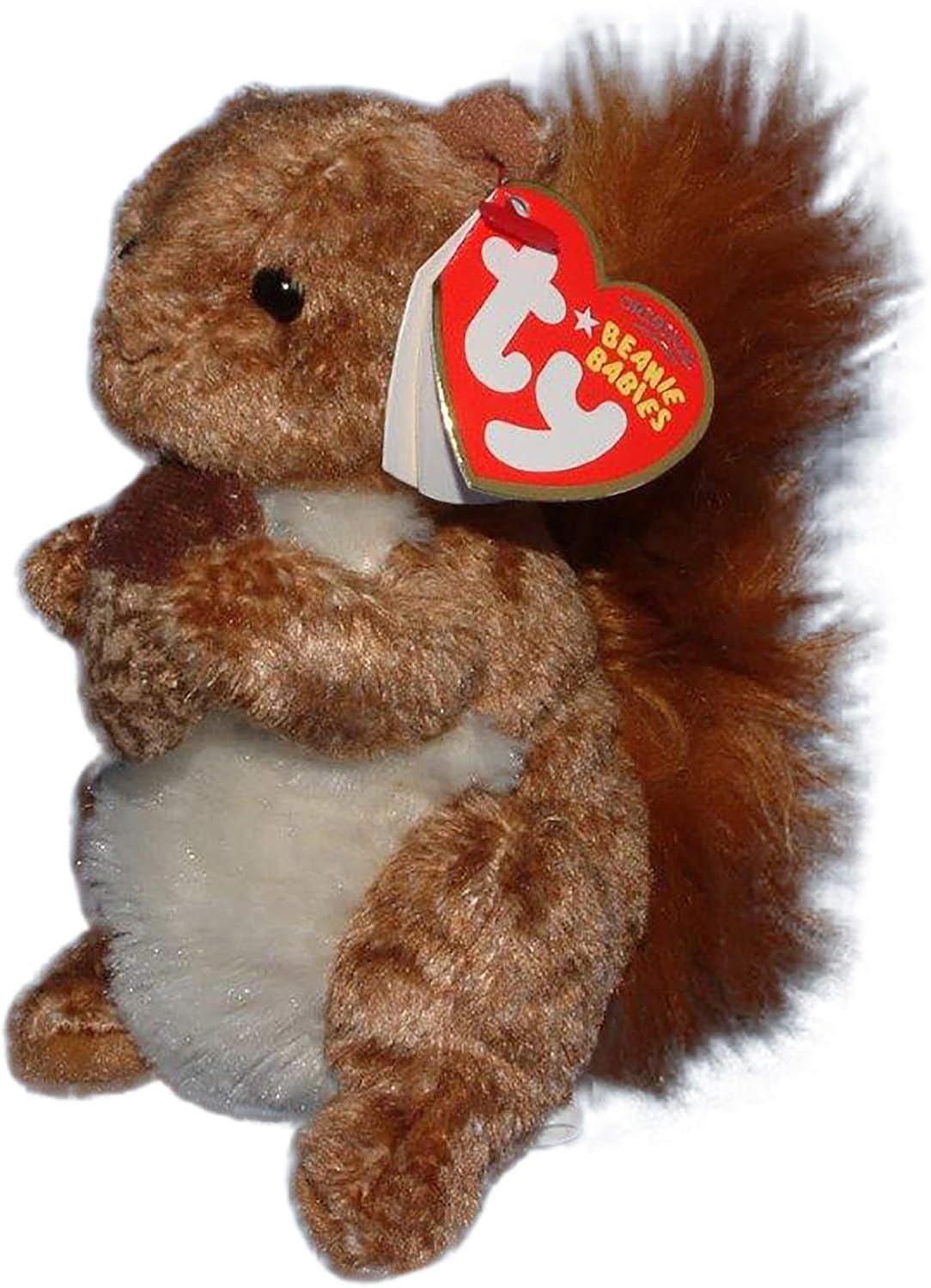 Amazon.com: TY~Treehouse The Squirrel Beanie Baby : Toys & Games