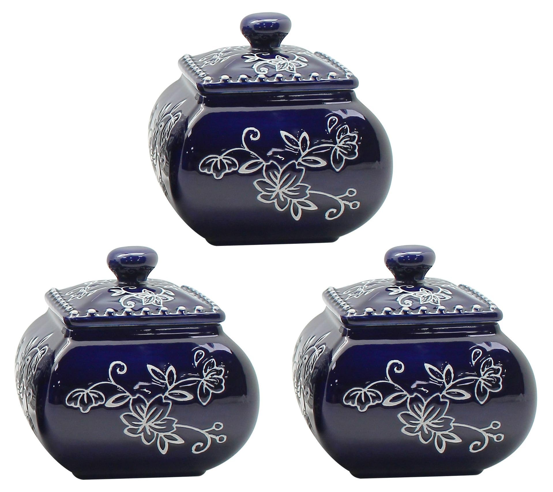 Amazon.com: Temp-tations by Tara Temp-tations Set-of-3 Lidded Ramekins ...