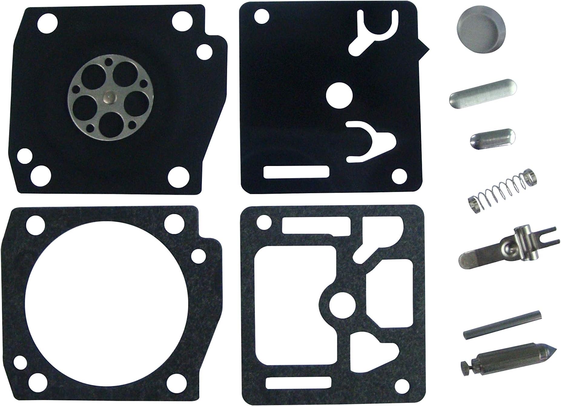 Amazon.co.jp: 交換用キャブレター互換 HUSQVARNA 340 345 350 351 353 346XP チェンソー ザマ C3-EL18B パーツ 503283208 ...