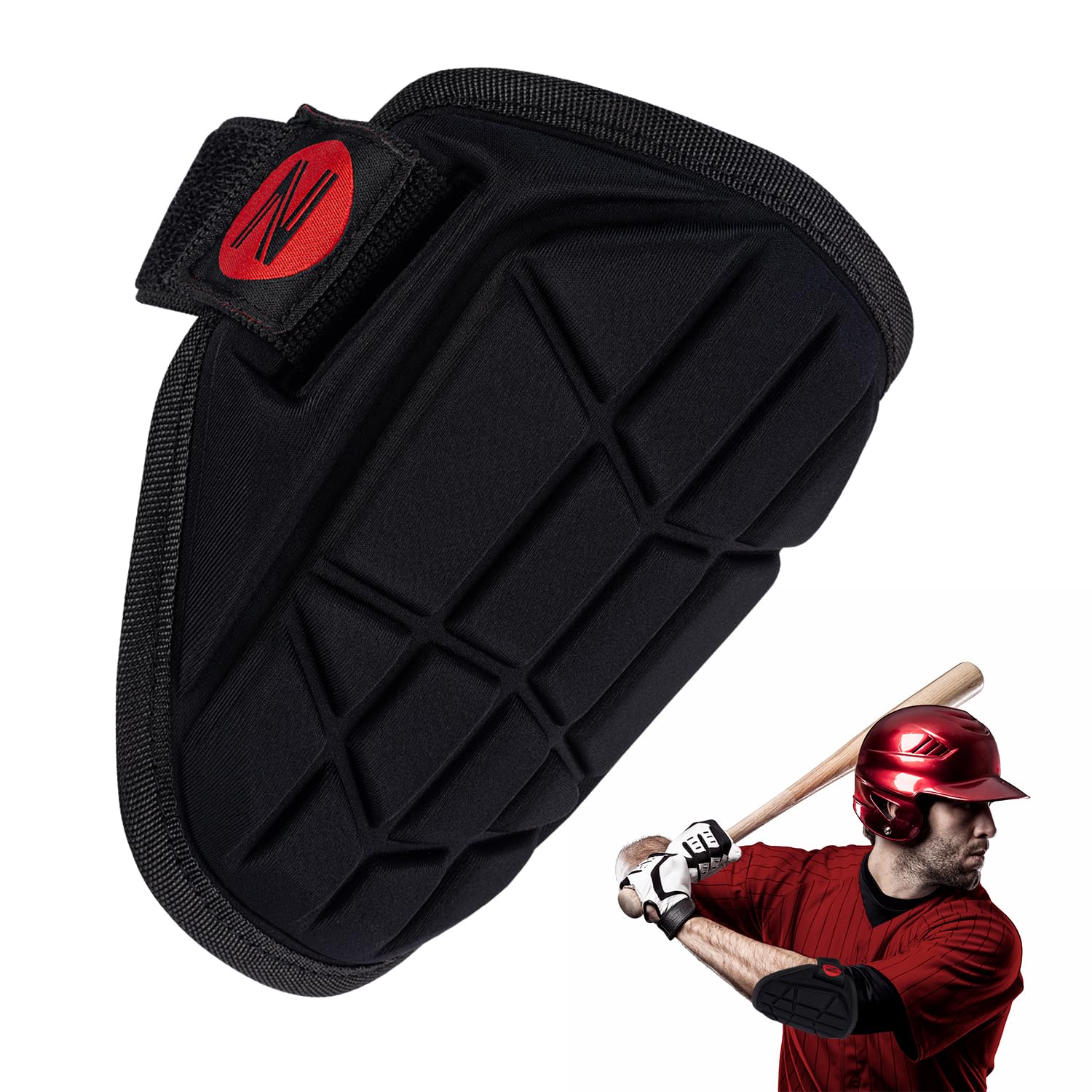 Snapklik.com : NURIBASE Elbow Guard Baseball, Batters Elbow Guard For ...