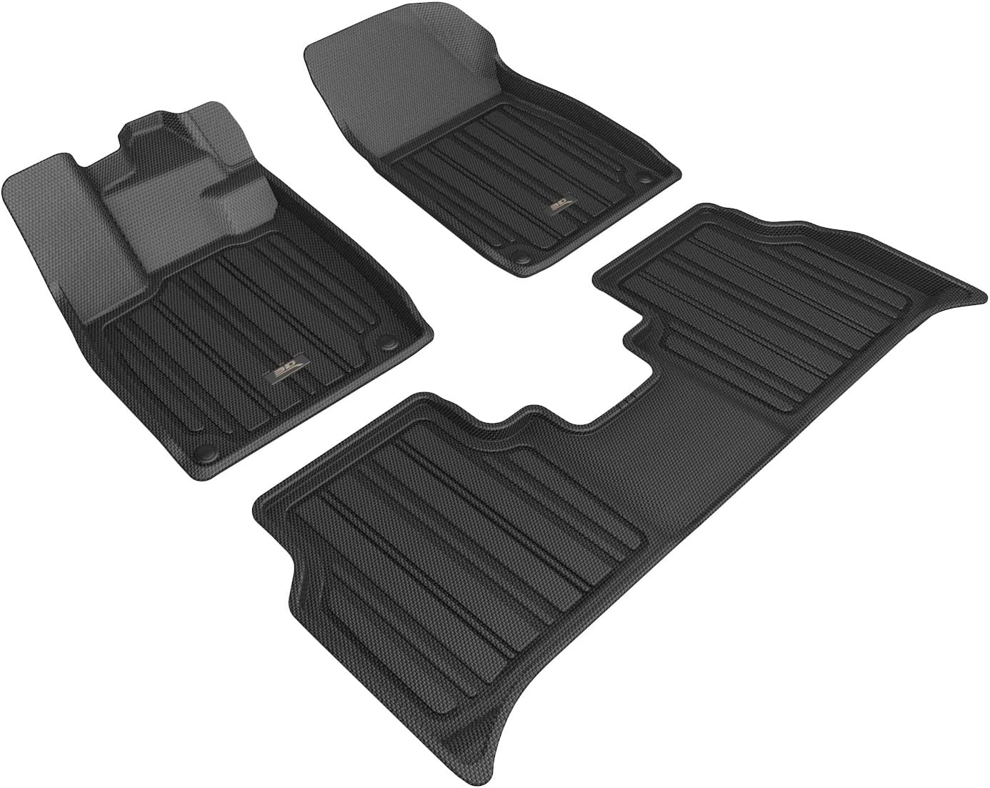 Amazon.com: 3D MAXpider Custom Fit KAGU Floor Mat (BLACK) Compatible ...