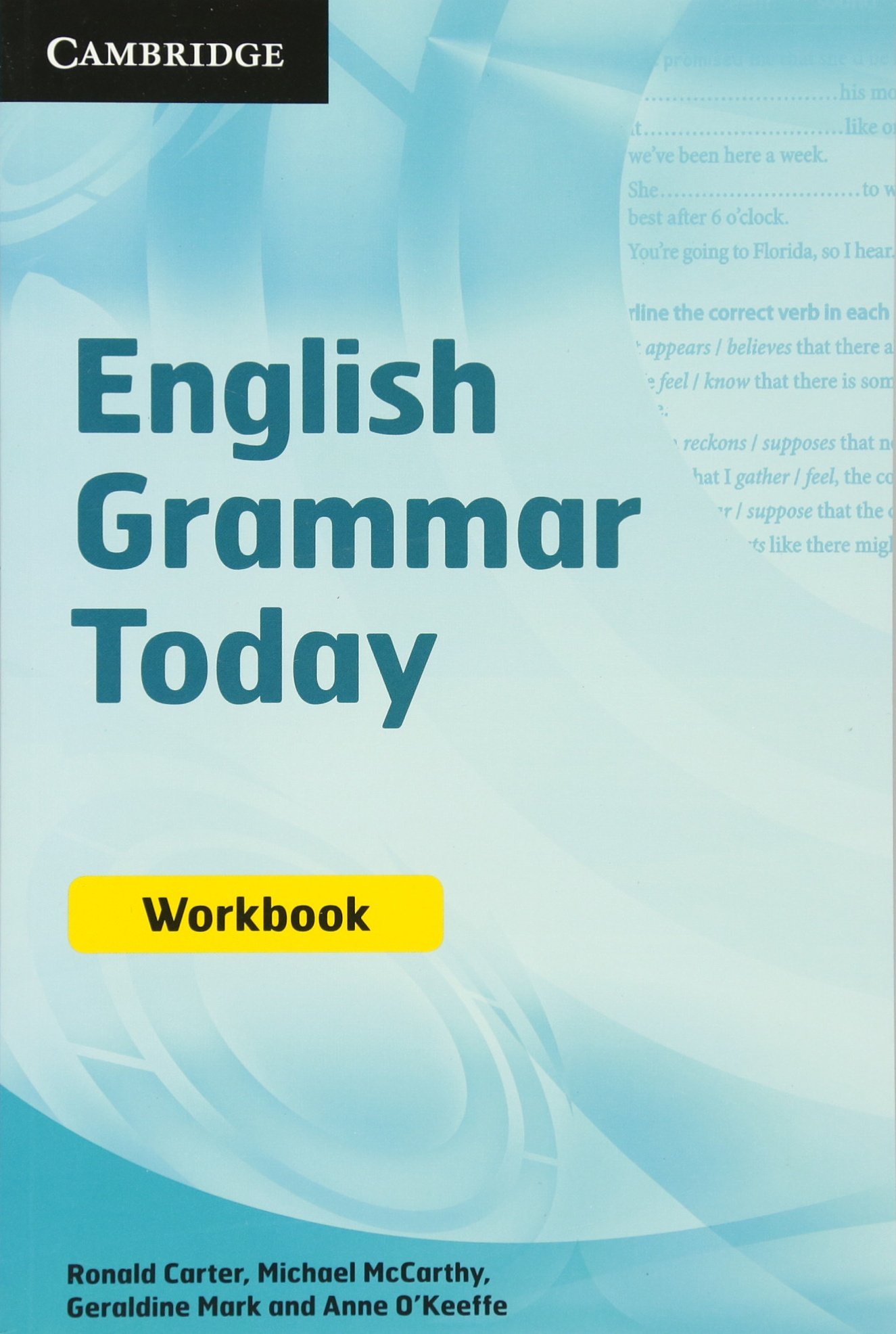 Amazon.com: English Grammar Today Workbook: 9780521731768: Carter ...
