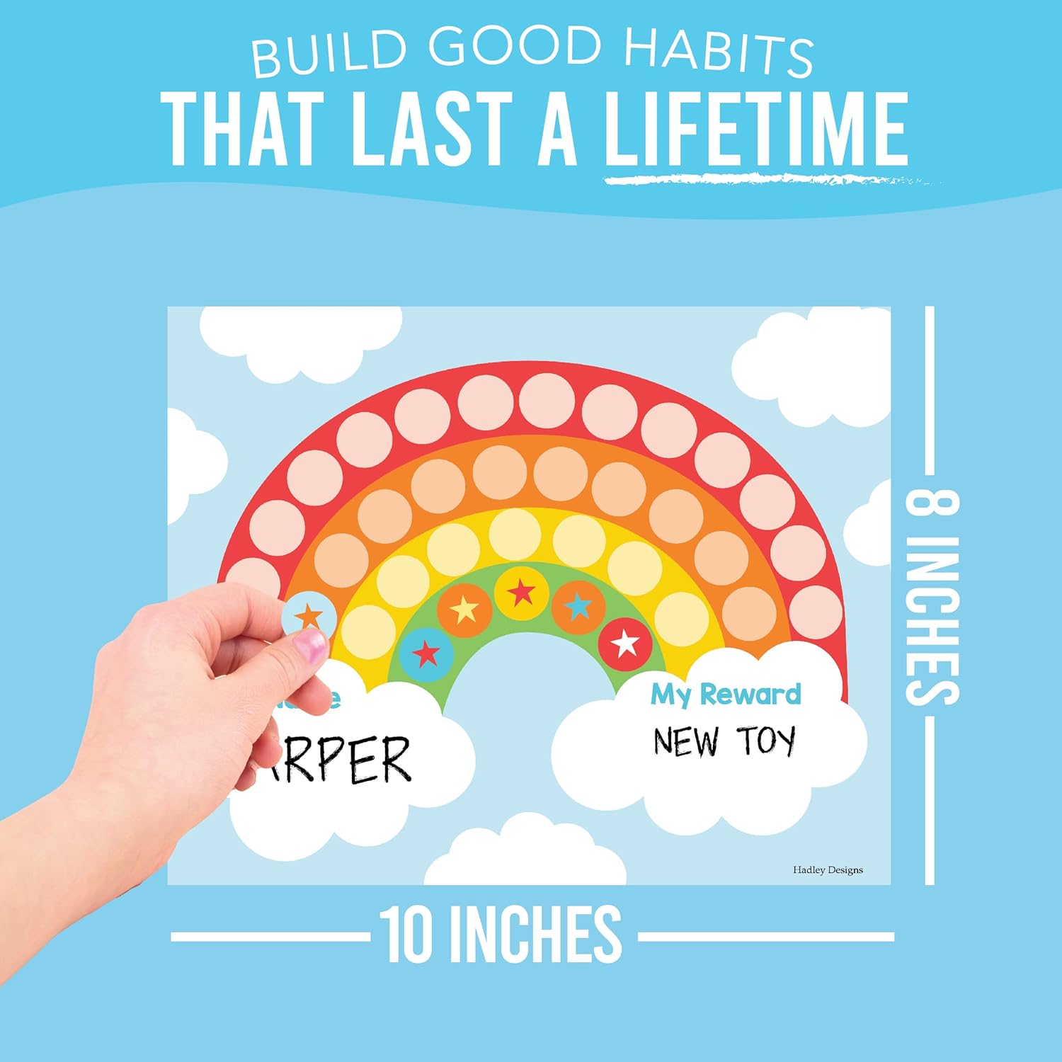 25 Colorful Classroom Reward Sticker Chart for Kids Behavior in Nepal ...