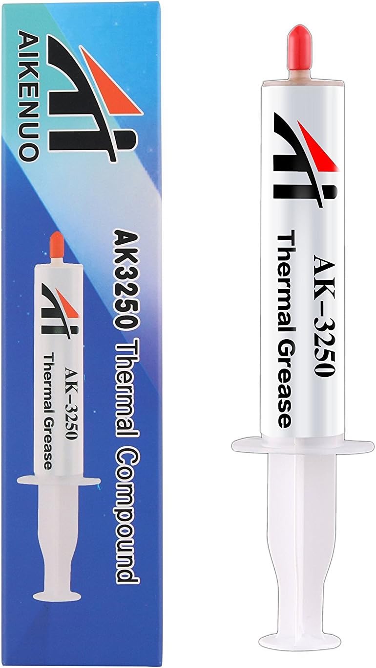 30G Silver Thermal Compound Paste, 5.0W/mk Thermal Conductivity Cooling ...