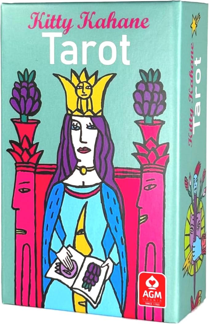 Amazon.co.jp: I.I.J タロットカード キティ・カハーネ・タロット Kitty Kahane Tarot 78枚 タロット占い 日本語解説書付き 正規品 : おもちゃ