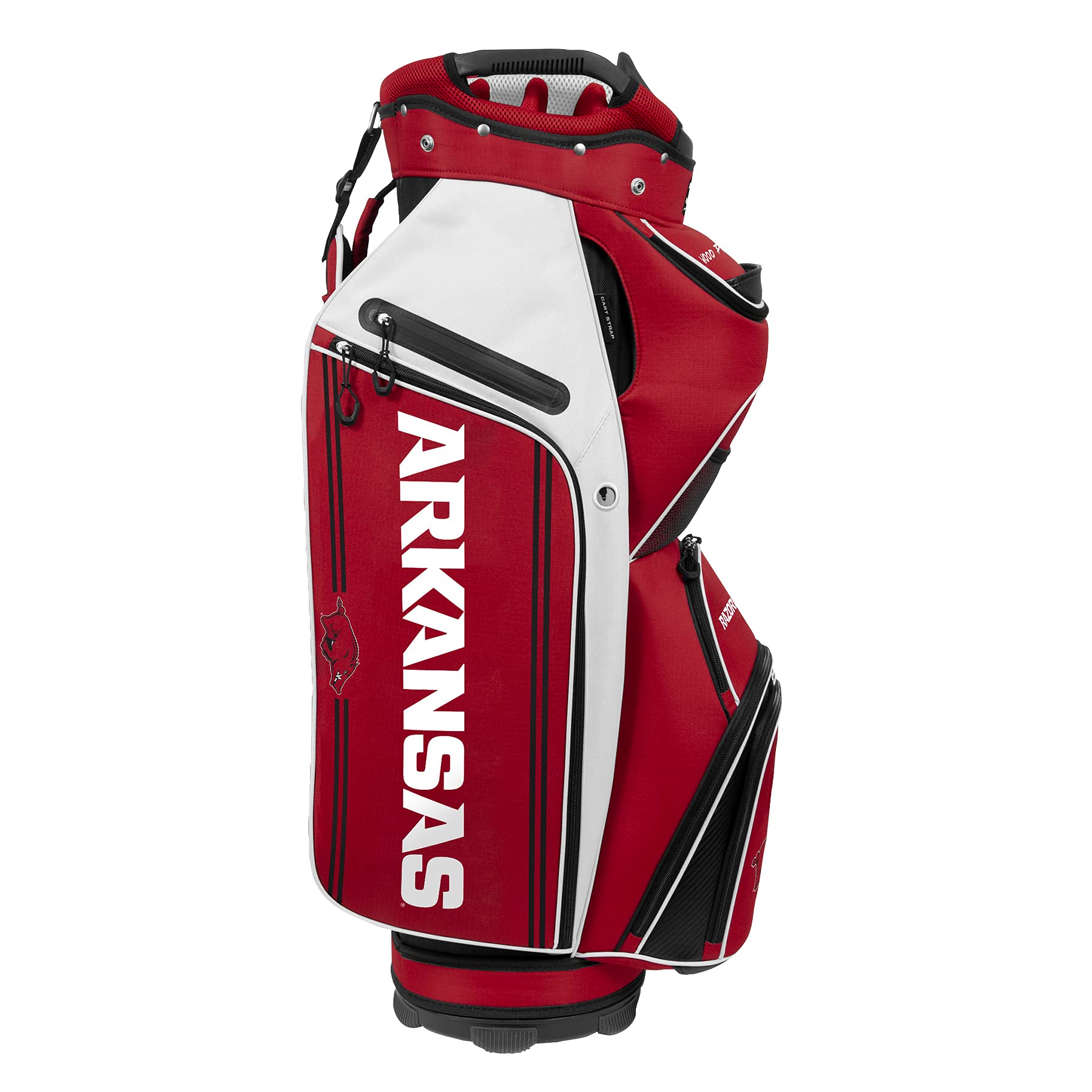 Snapklik.com : Arkansas Razorbacks Bucket III Cooler Cart Golf Bag