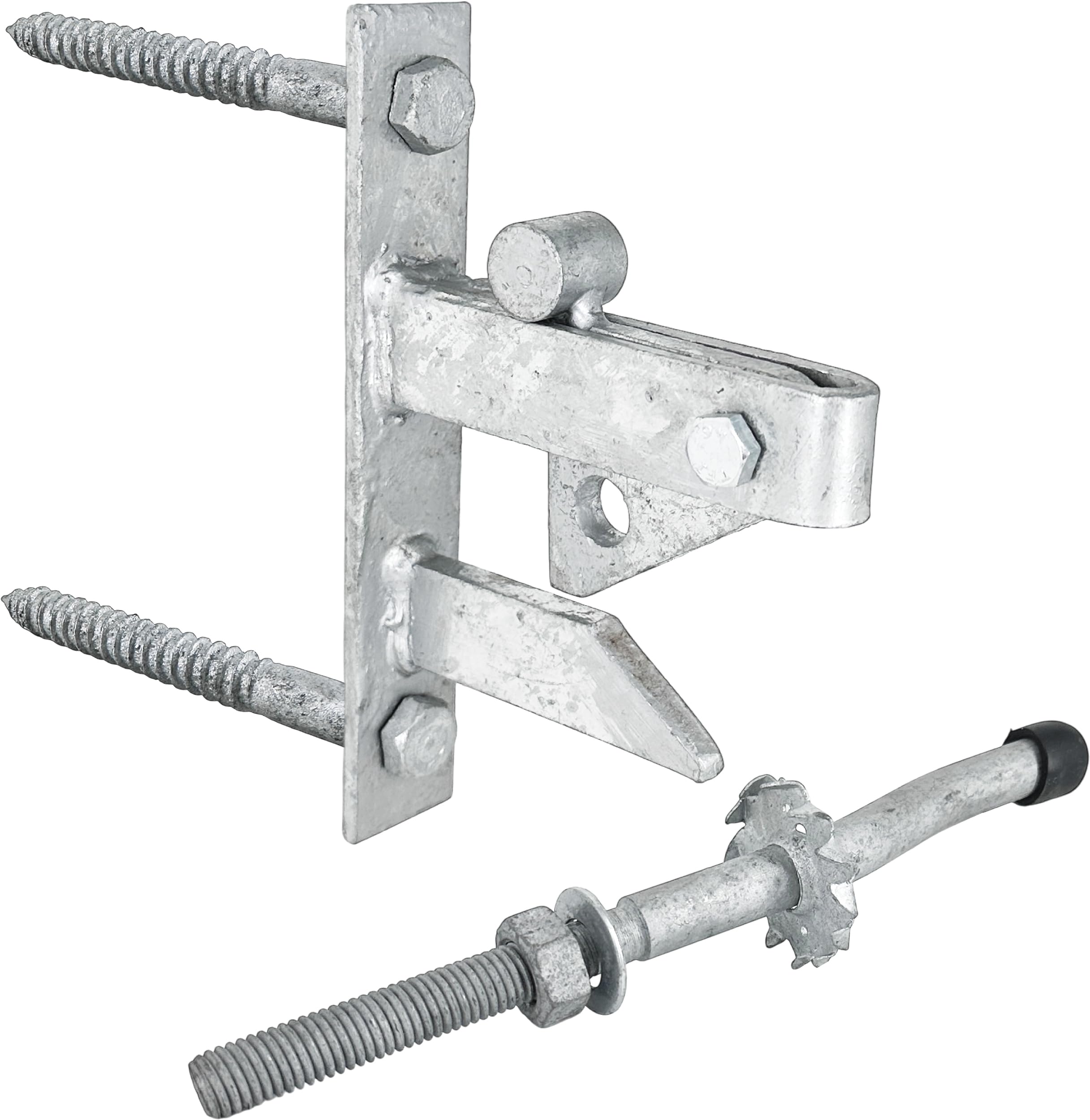 IRONTITE Self Locking Gate Latch Heavy Duty. Galvanised Gate Latch for ...