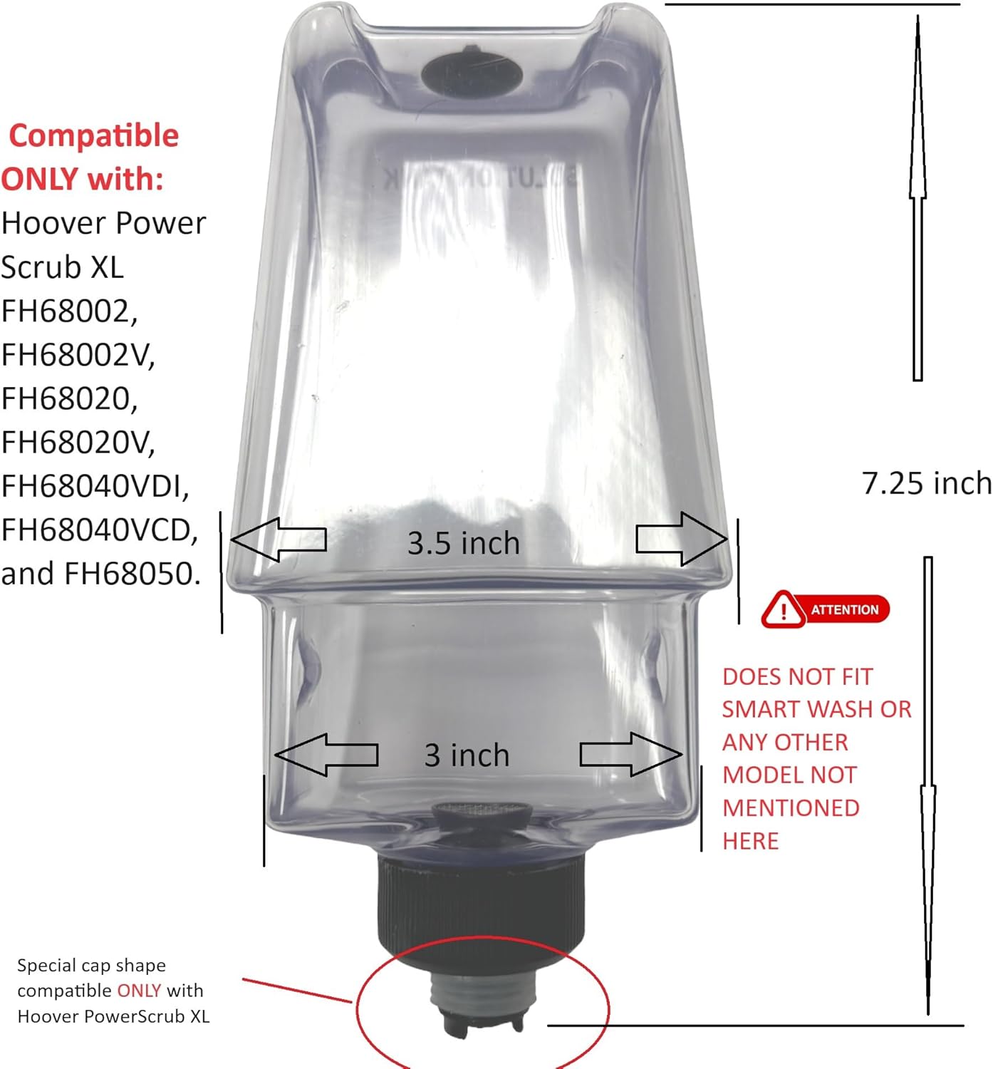 Instruction Manual for XCESS XPRESS Solution Bottle and Cap 440015240