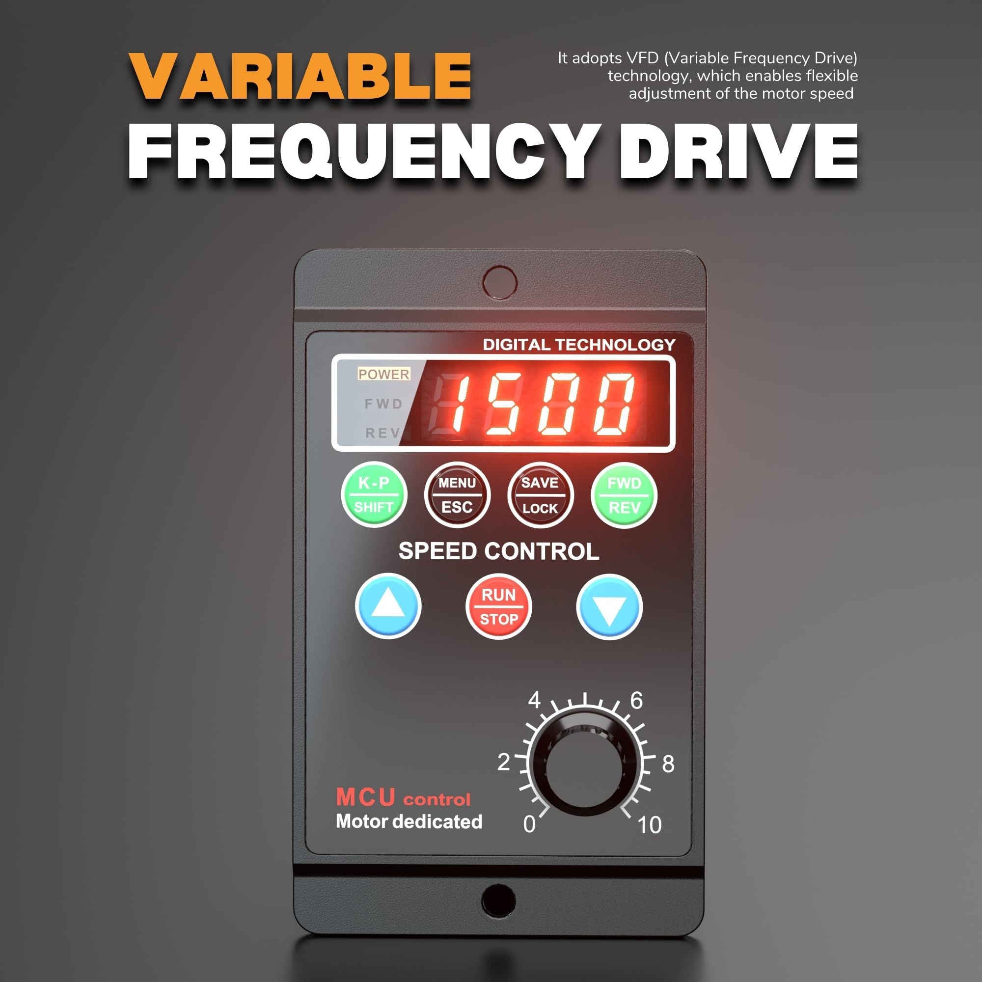 Snapklik.com : 750W 1HP VFD, AC 110-220V Variable Frequency Drive ...