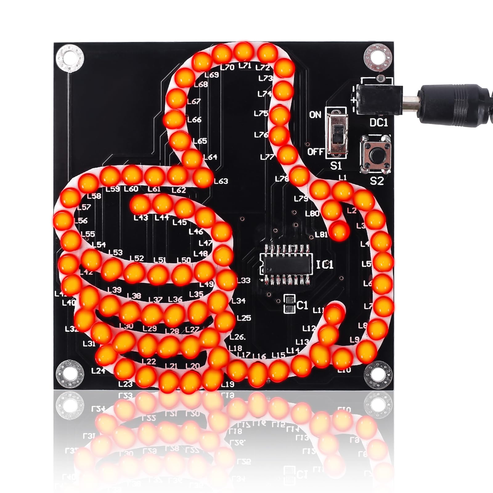 Snapklik.com : Soldering Project, Icstation LED Light Soldering ...