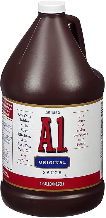 Amazon.com : A1 Steak Sauce 1 Gallon : Gourmet Sauces : Grocery ...