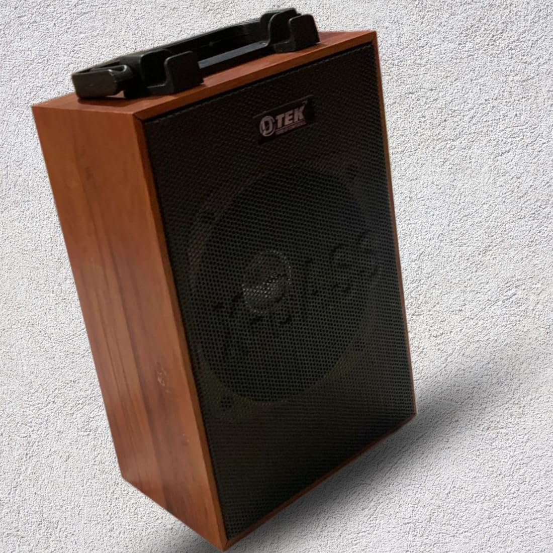 D Tek Premium Wooden Wireless Bluetooth Speaker with TWS, AUX, Memory ...