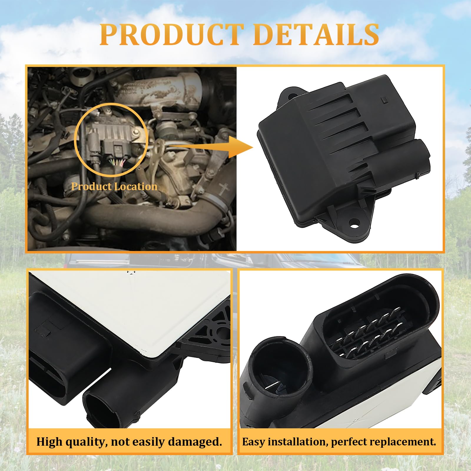 Glow Plug SPRINTER GRAND CHEROKEE 3.0L DIESEL CRD GLOW PLUG ODULE