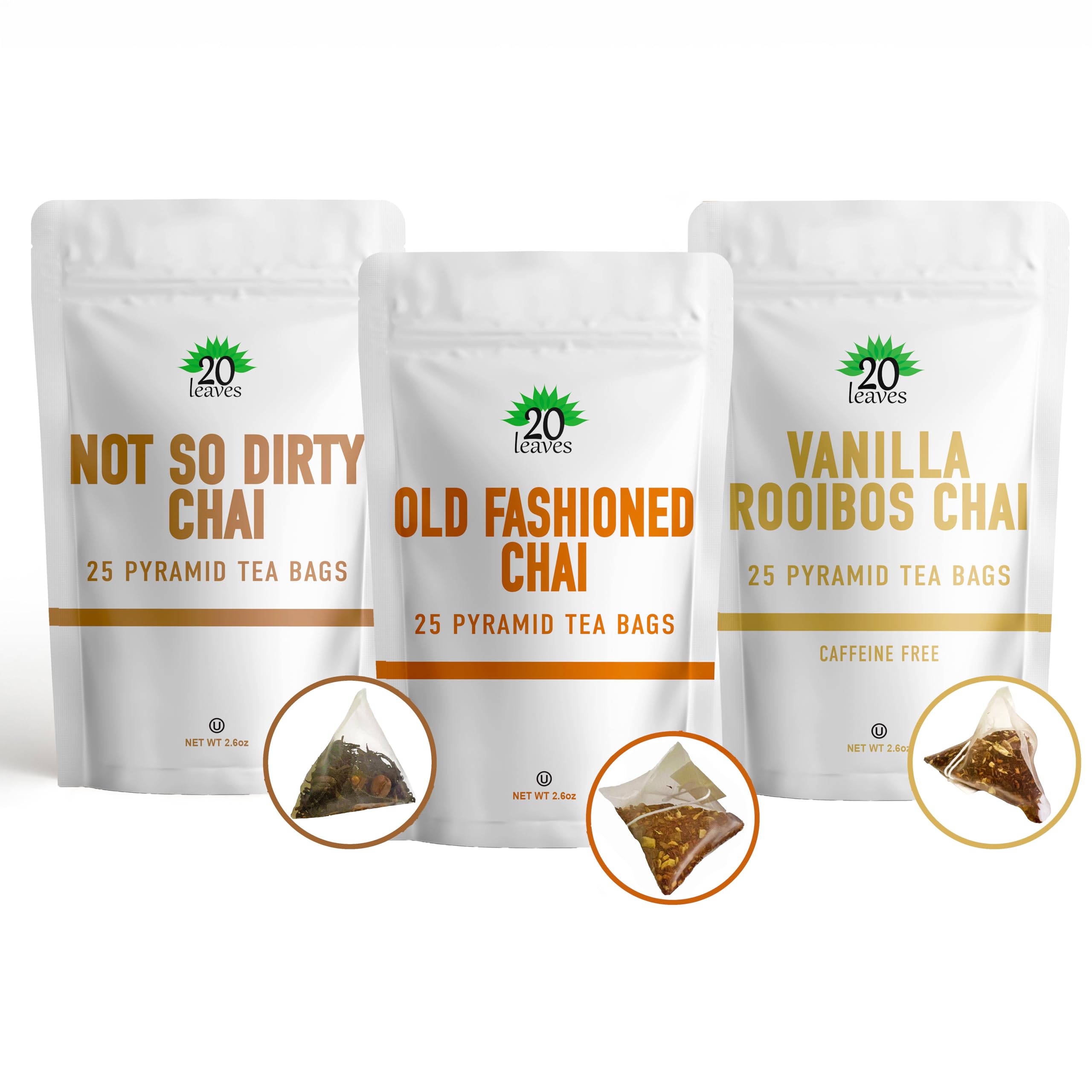 Amazon.com : Chai Tea Assortment - Old Fashioned Chai, Not So Dirty ...