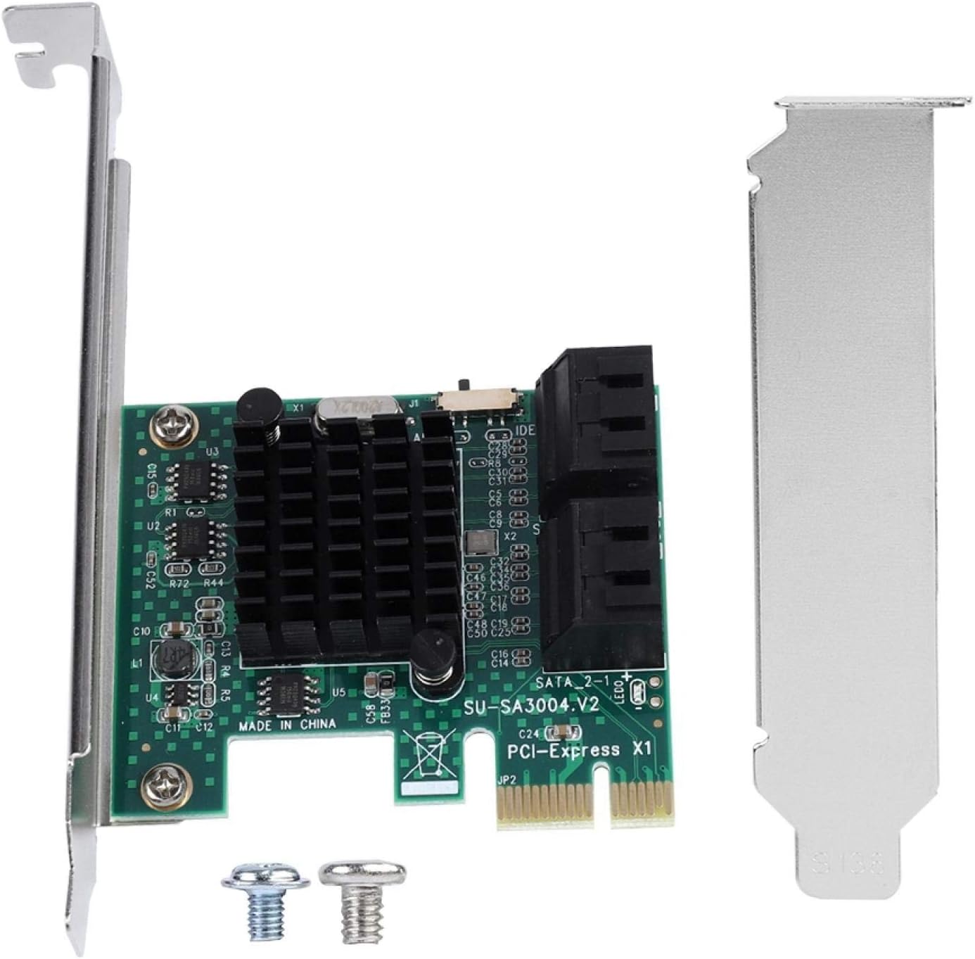 4-Port SATA 3.0 Expansion Card, PCI Express to SATA 3.0 Expansion ...