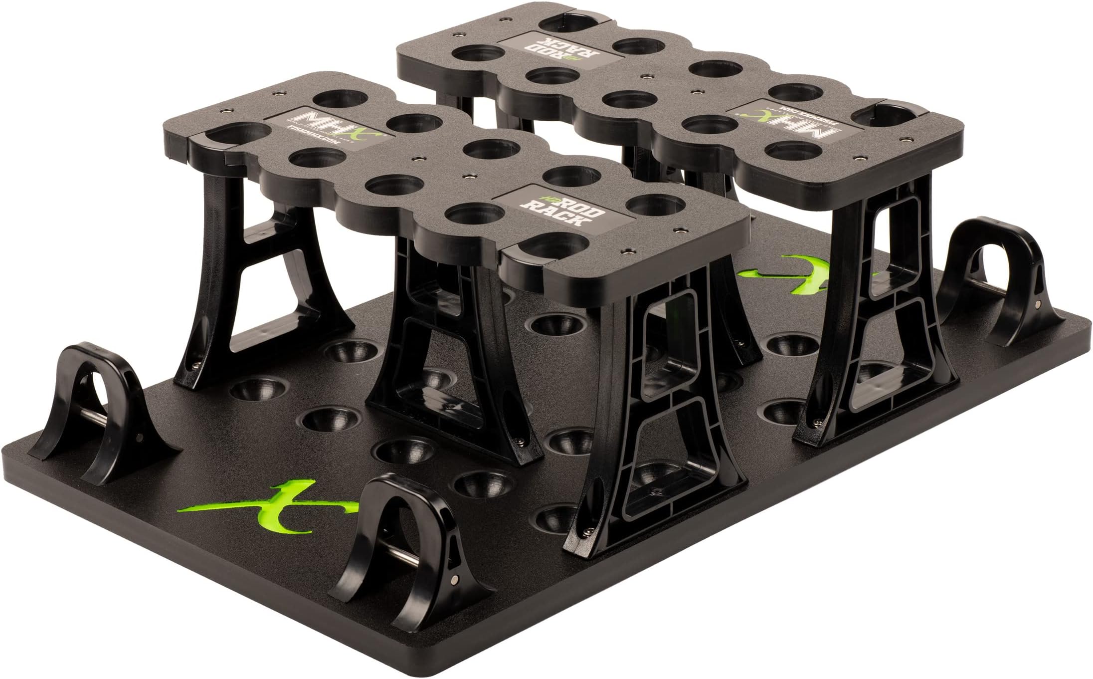 Amazon.com: MHX Heavy Duty Rod Rack - Stores Up to 20 Rods with Marine ...