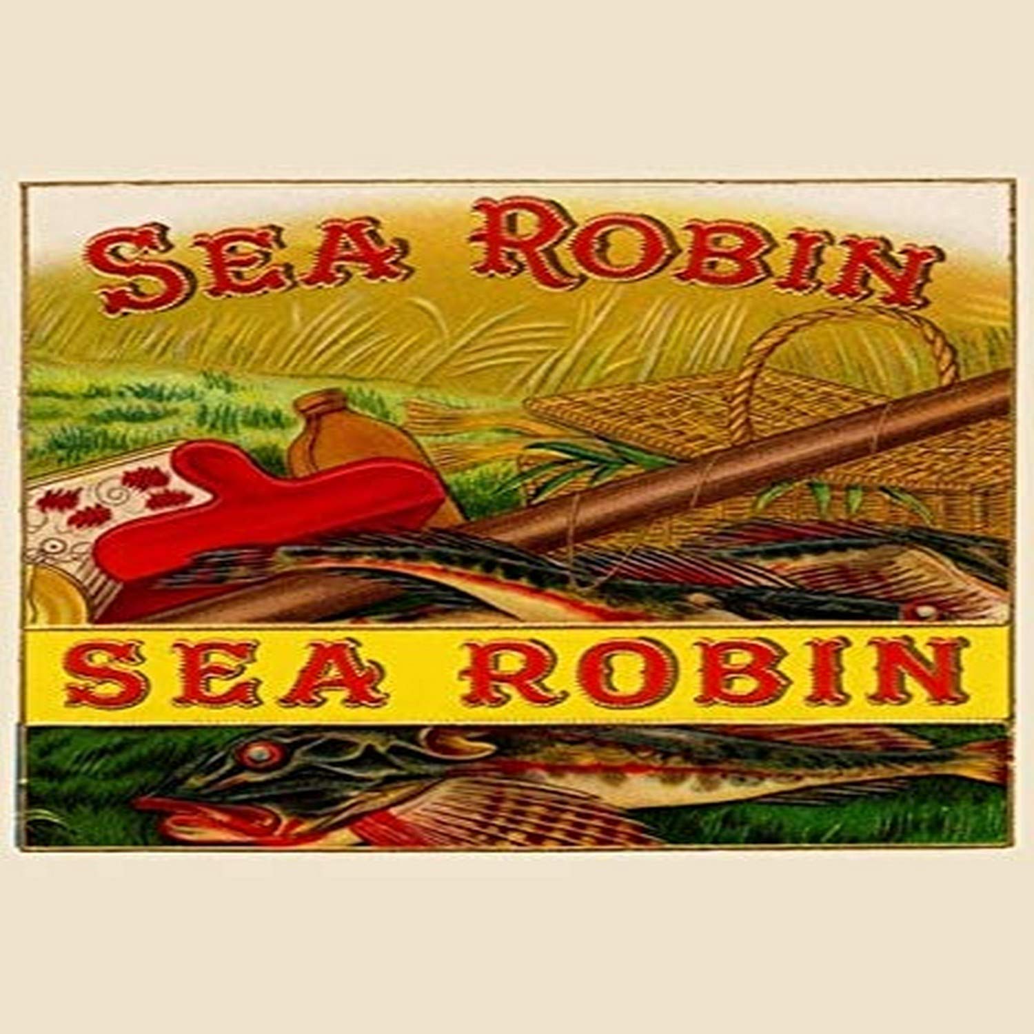 Buy Sea Robin Cuban cigar label The Triglidae commonly known as sea ...
