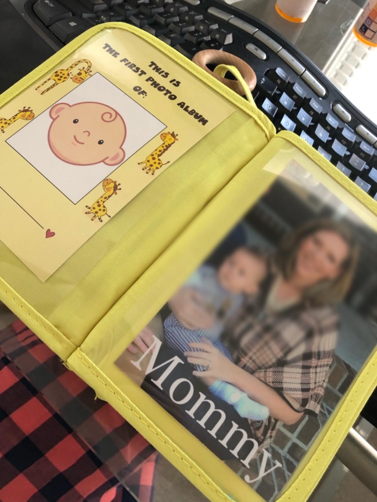 Amazon.com : Babys First Photo Album - The Plush Cloth on Our Baby Soft ...