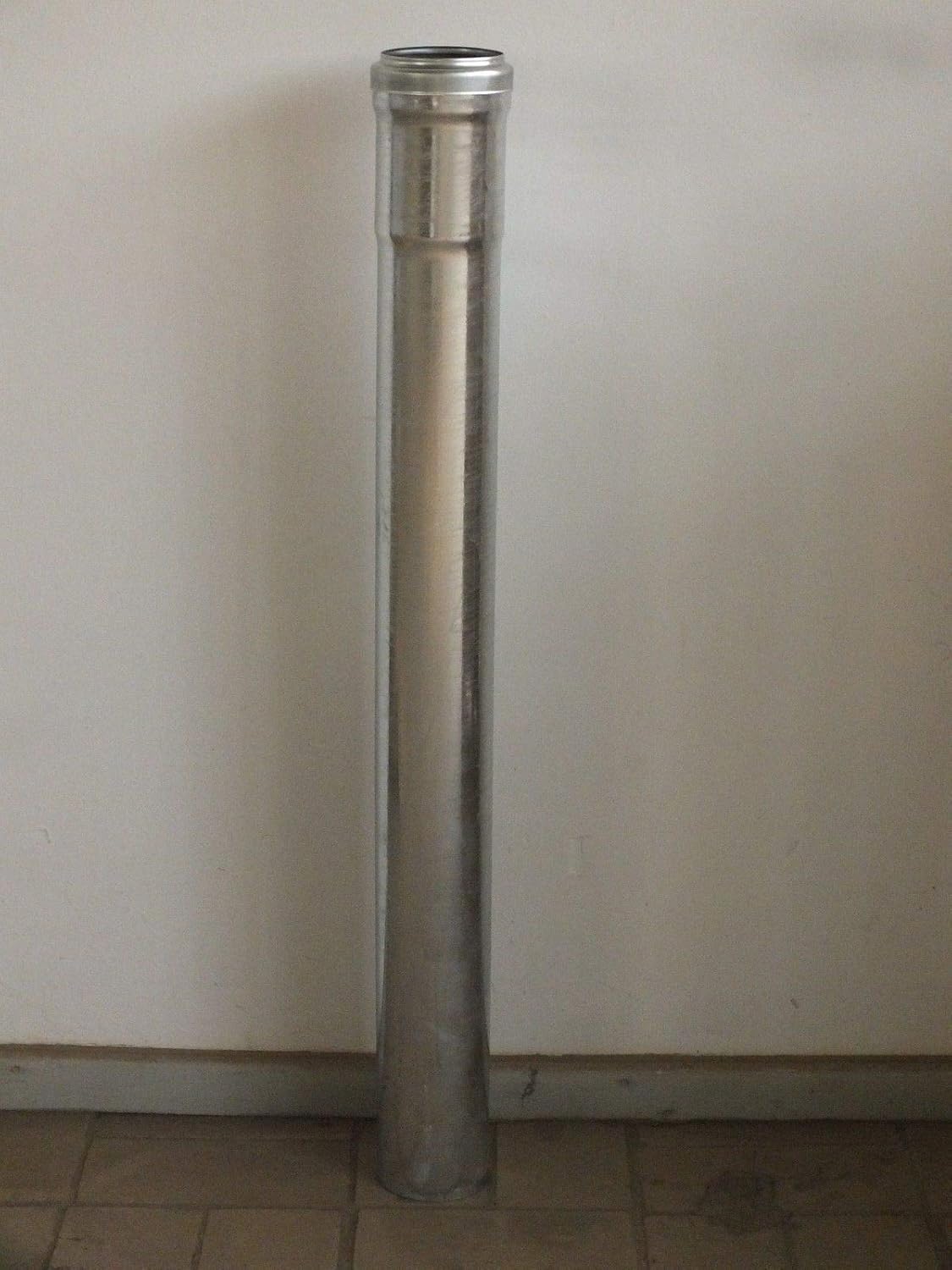 Standpipe Galvanised 1 m Connector without Cleanout Eye : Amazon.co.uk ...