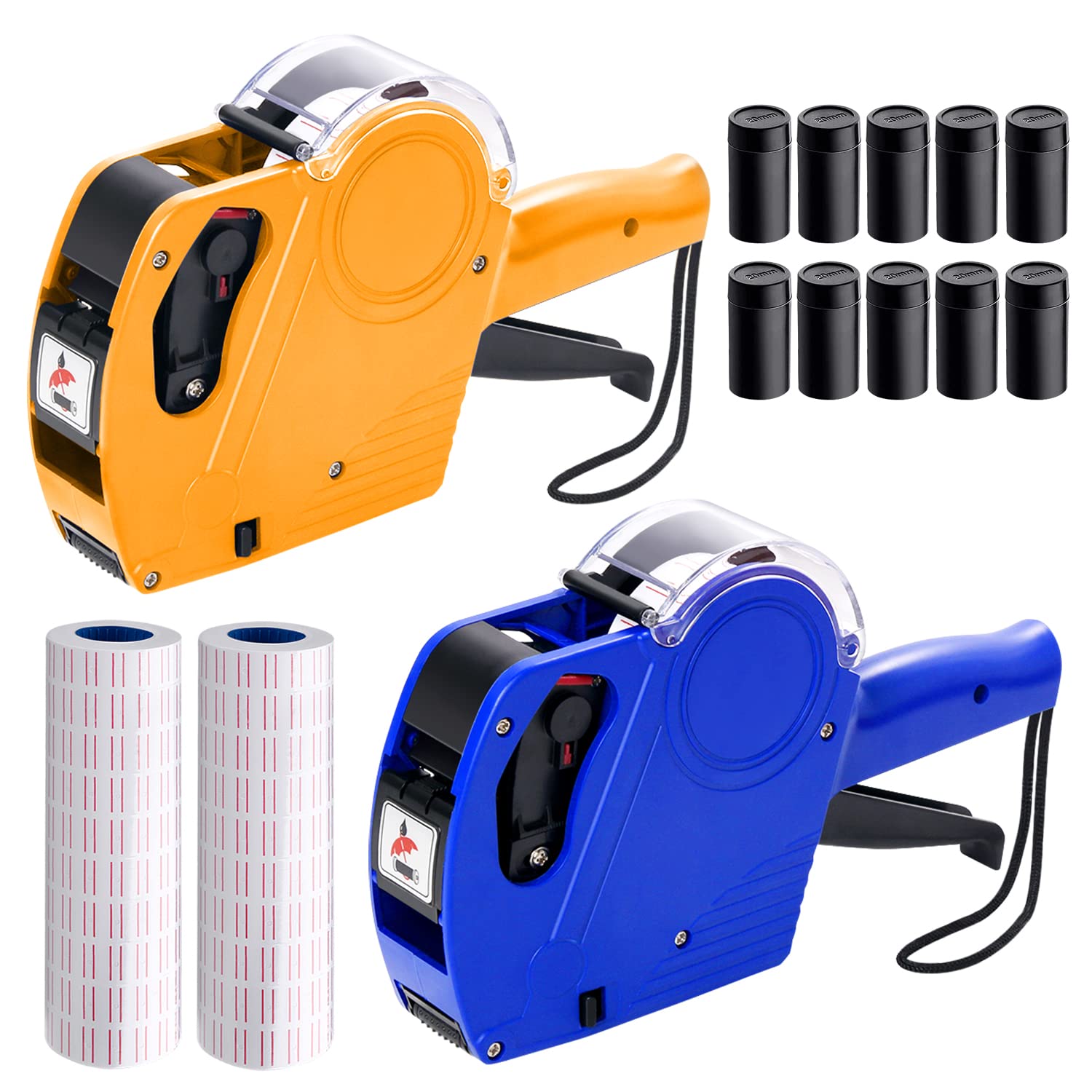 Buy MX-5500 8 Digits Price tag with 5000 Sticker Labels and 3 Ink ...