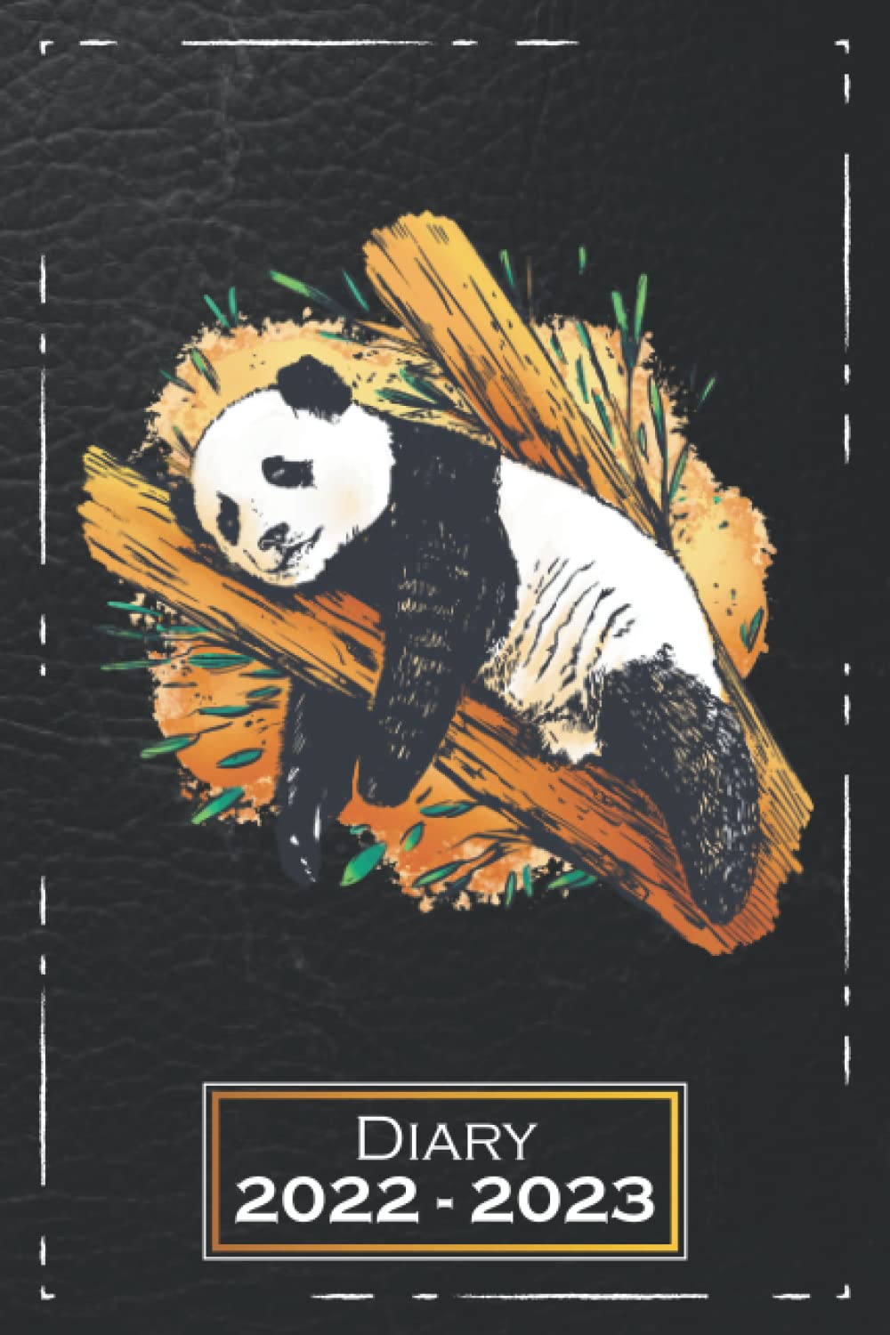 Buy Panda Diary 2022-2023: A5 (6x9) | One Week on a Double Page | From ...