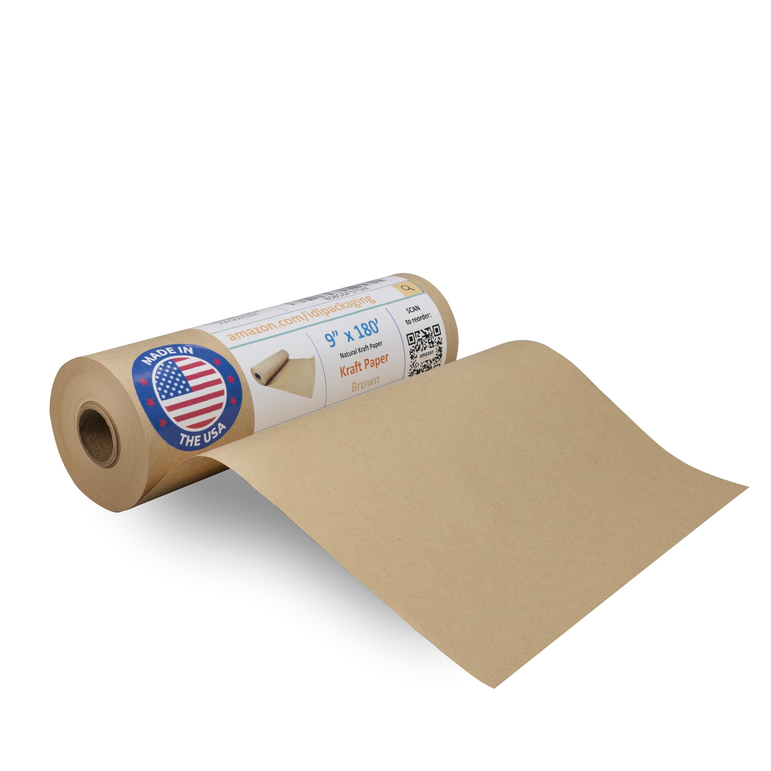 Snapklik.com : IDL Packaging Brown Paper Roll 9" X 2160"