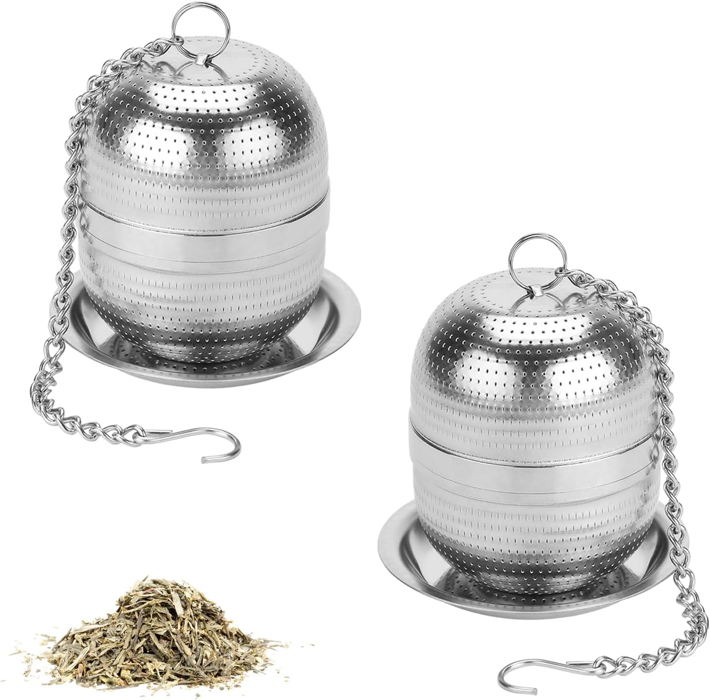 Amazon.com: HIC Kitchen Mini Tea Ball Infuser, 18/8 Stainless Steel ...