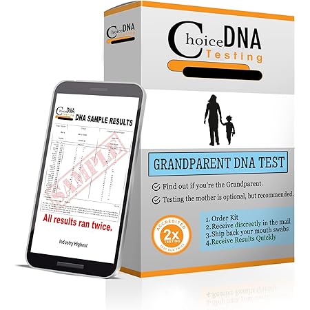 Amazon.com: PaternityLab DNA Grandparent Test - Lab Fees & Shipping ...