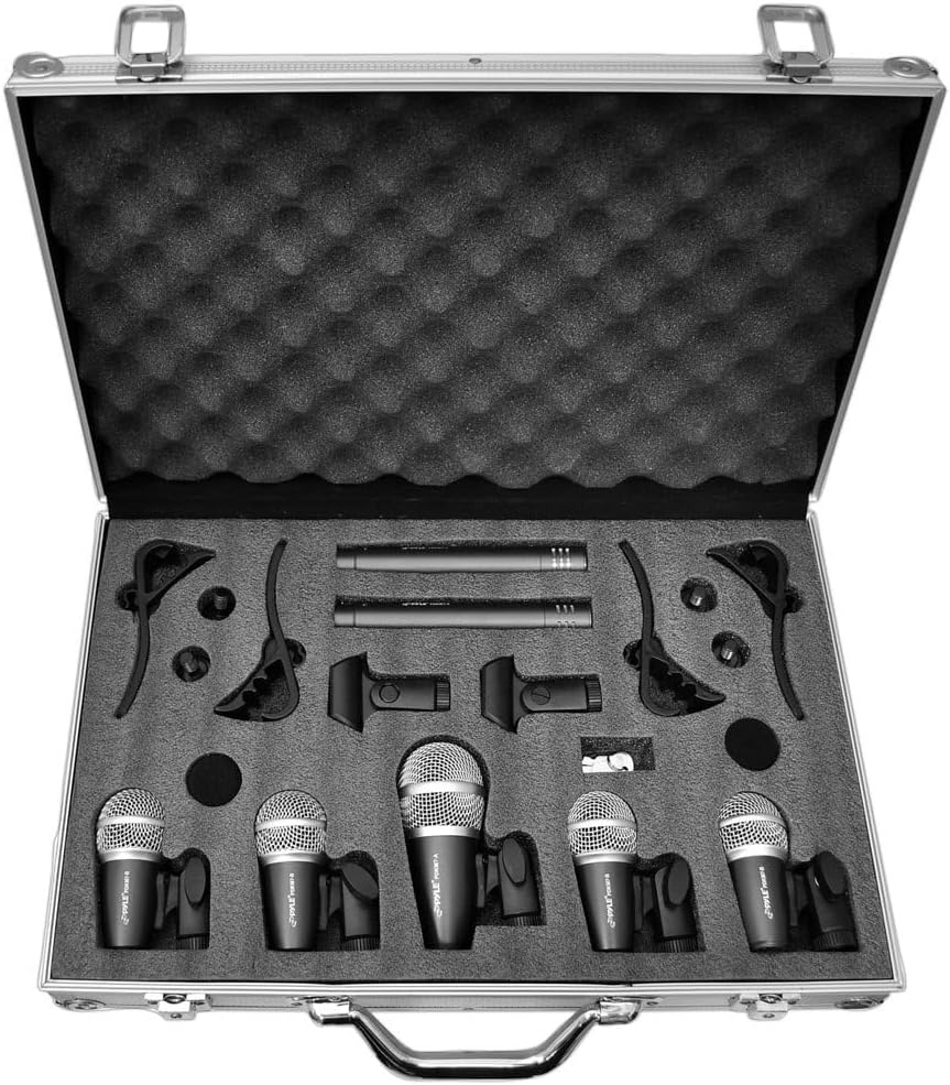 Amazon.com: Behringer BC1200 Professional 7-Piece Drum Microphone Set ...