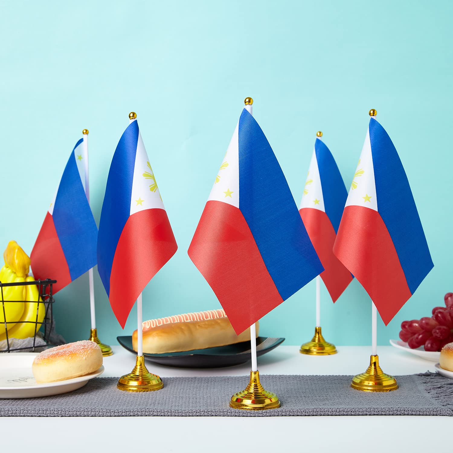 Snapklik.com : ZXvZYT Philippine Flag Philippine Desk Flag Small Mini ...
