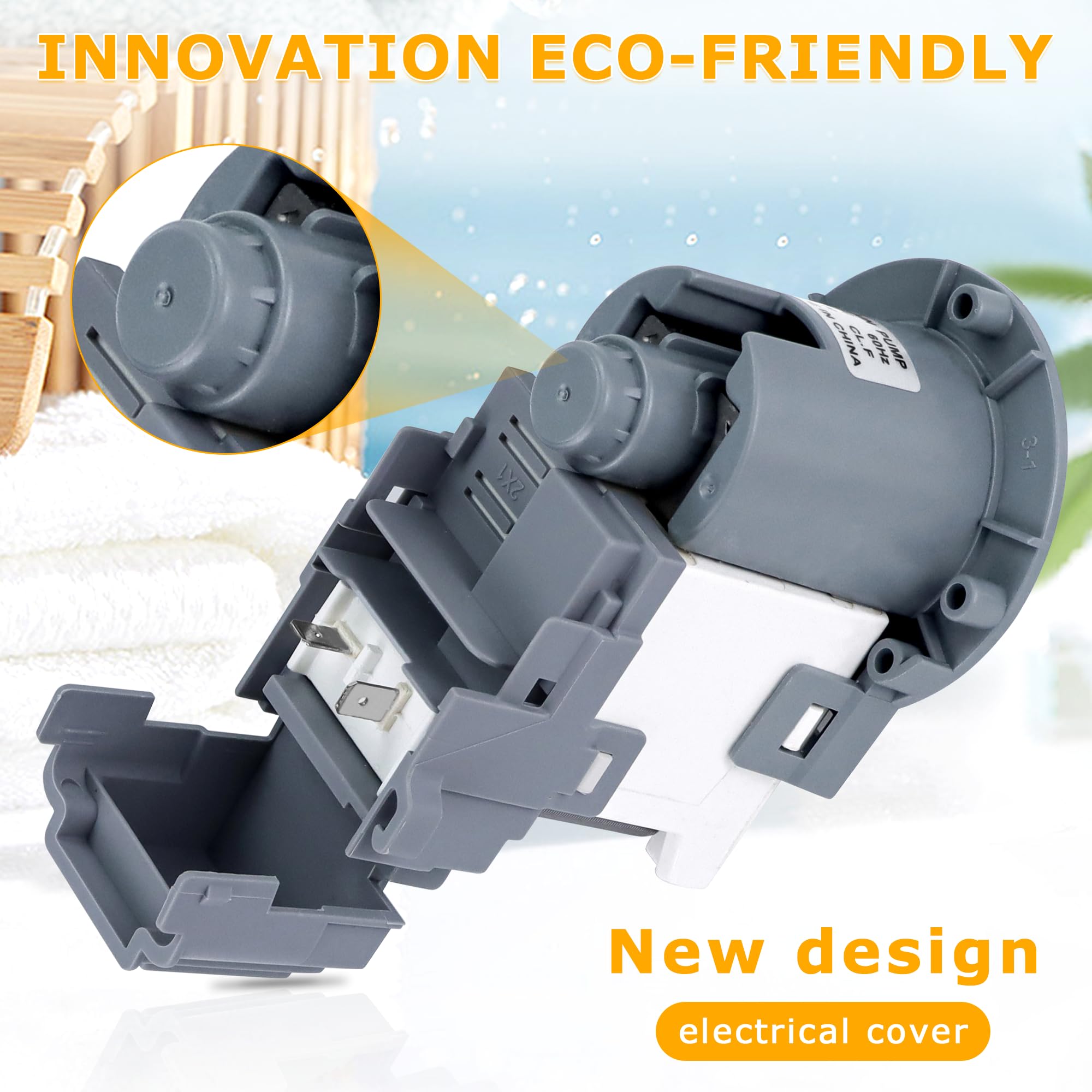 Snapklik.com : PX3516-01 DC31-00187A Drain Pump Assembly For Sam-sung ...