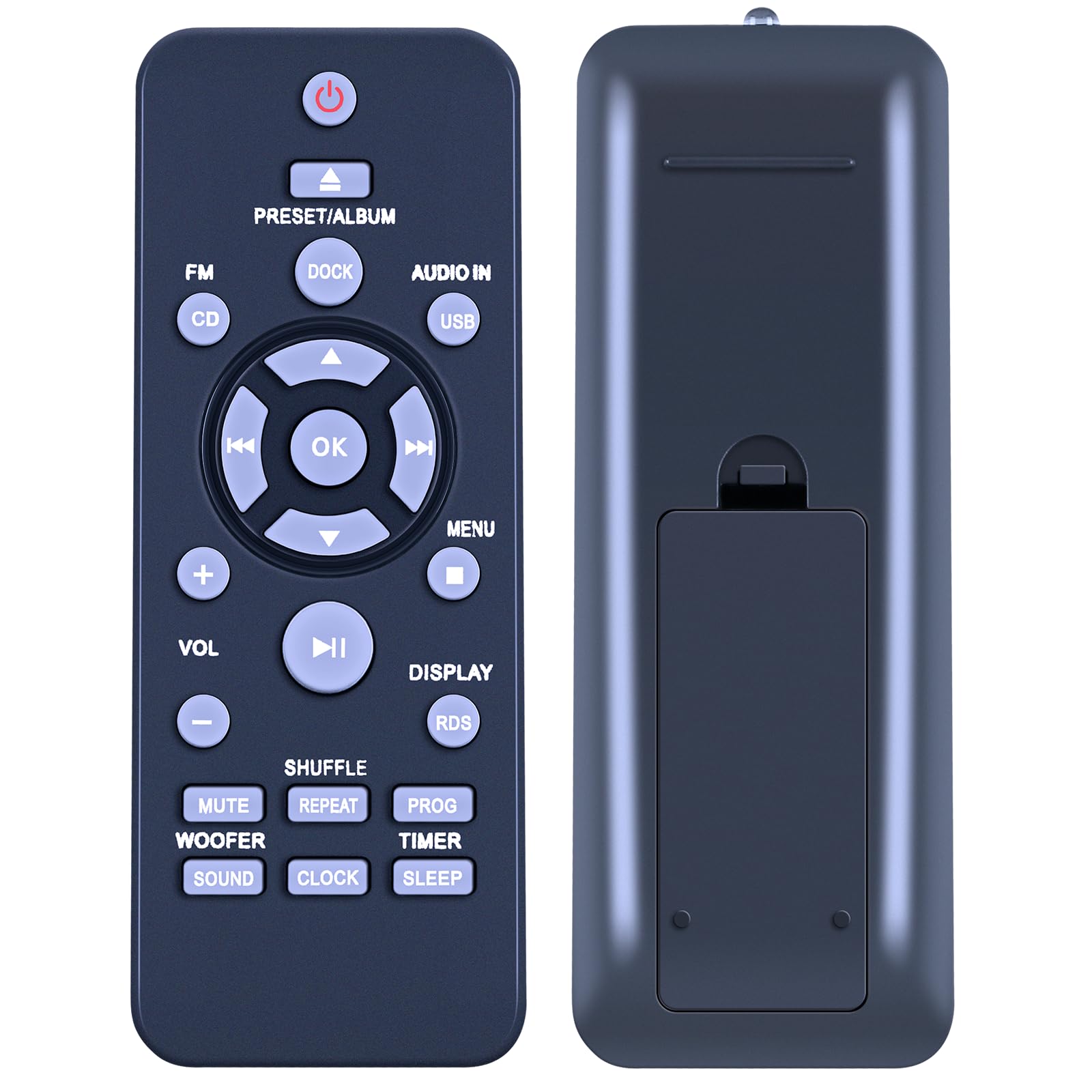 Amazon.com: Replacement Remote Control Compatible for Philips Micro ...