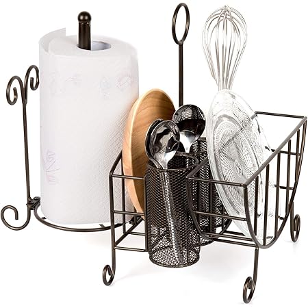 Amazon.com - VANRA Metal Rack Flatware Caddy Buffet Caddy Organizer for ...