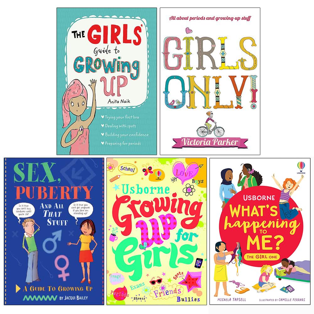 Growing Up For Girls 5 Books Collection Set (The Girls' Guide to ...