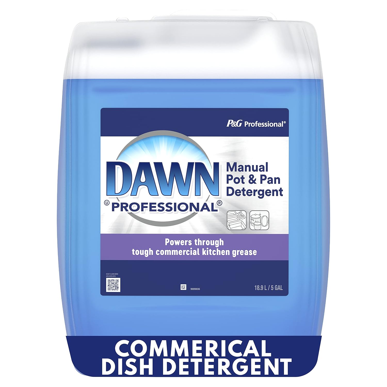 Dawn Professional 70681 Pot and Pan Detergent, Lemon Scent, 5 Gallons ...