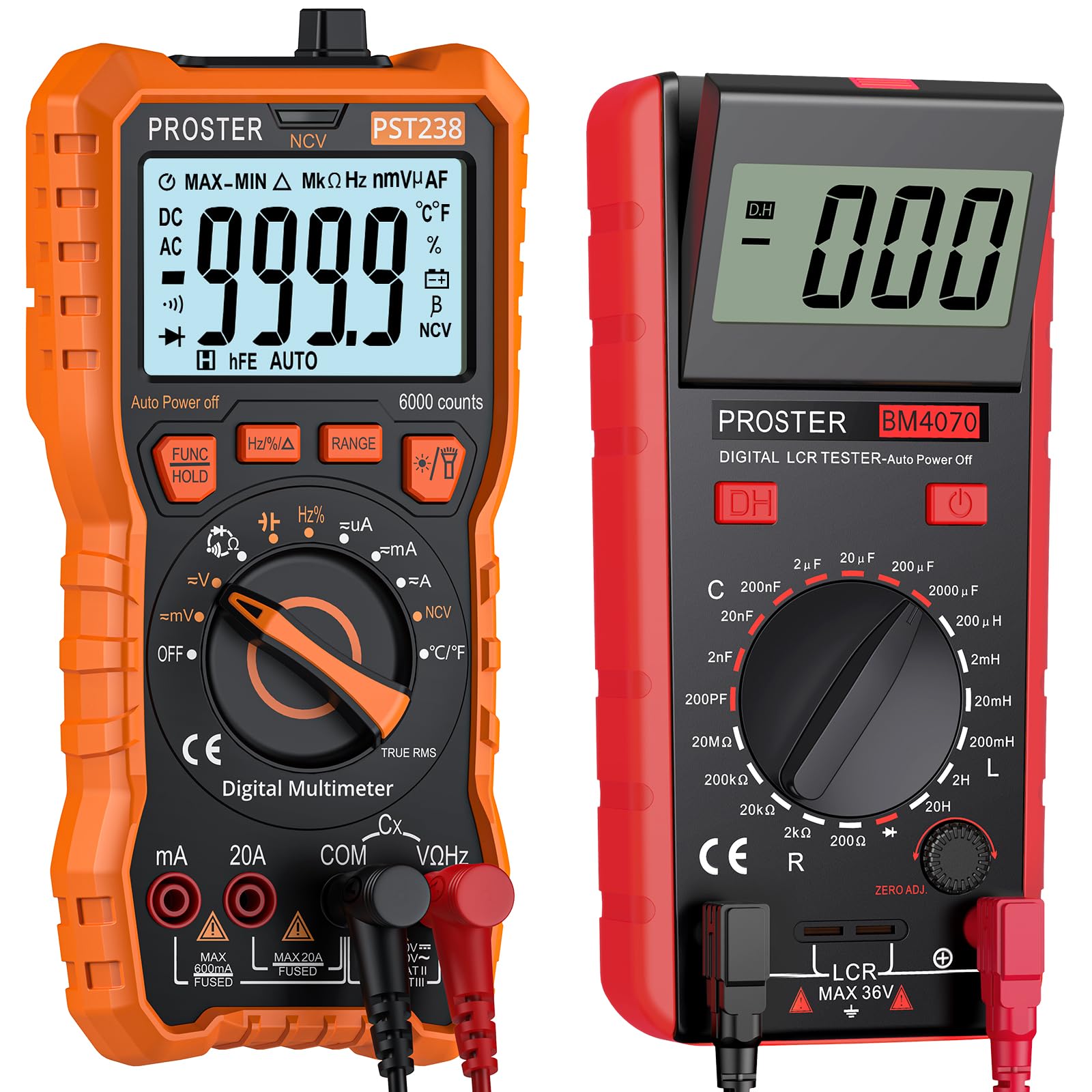 Proster Multimeter & LCR Meter: Amazon.com: Tools & Home Improvement