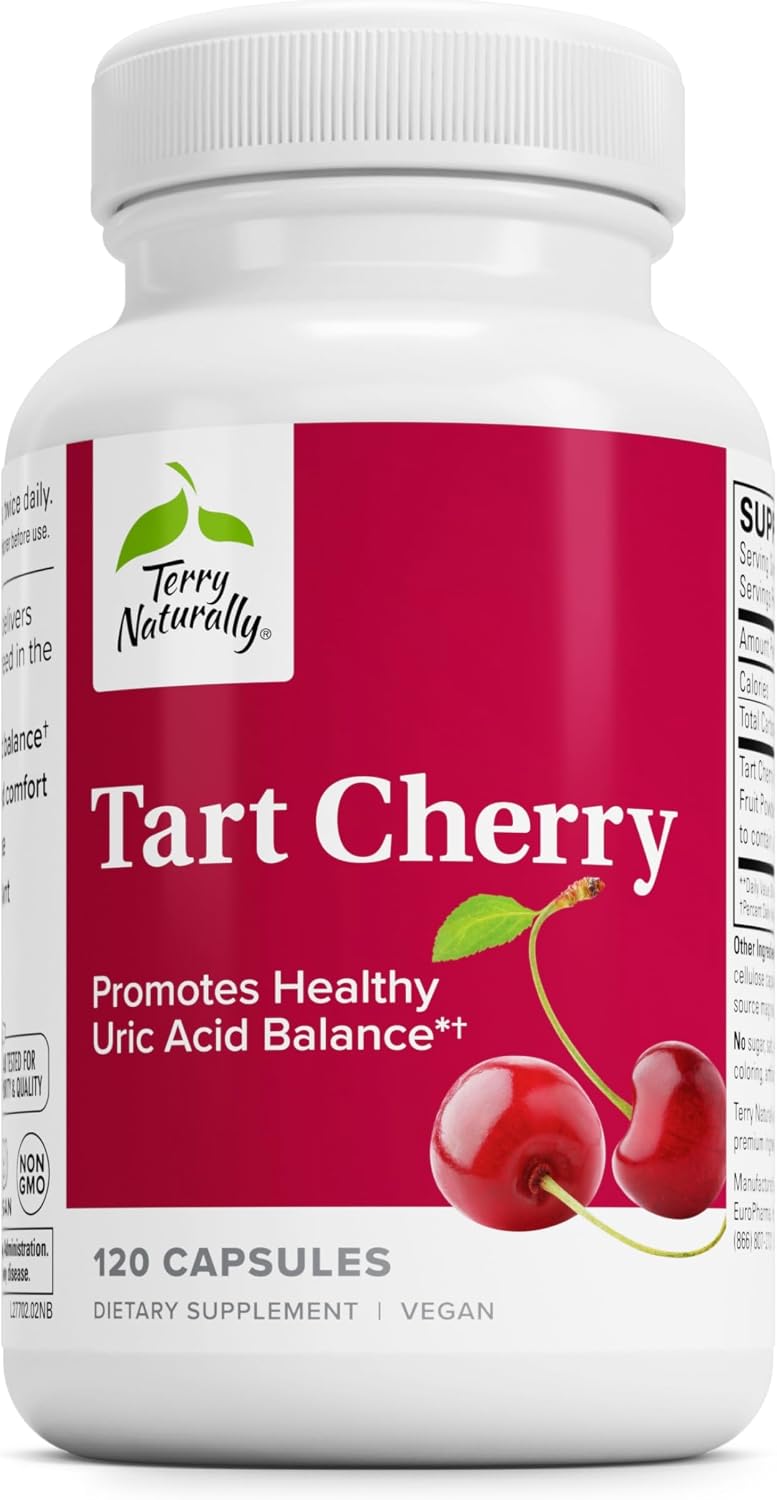Amazon.com: Terry Naturally Tart Cherry - Antioxidant Supplement to ...