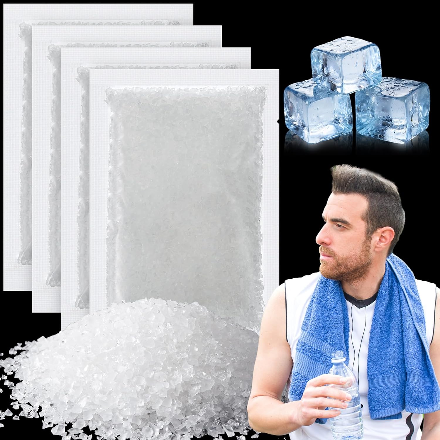 Amazon.com: Frienda 7 oz Summer Water Storing Crystals Translucent ...