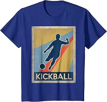 Amazon.com: Vintage kickball Tshirt : Clothing, Shoes & Jewelry