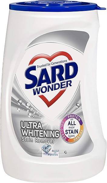 Sard Ultra Whitening Stain Remover Powder, In Wash Booster ...