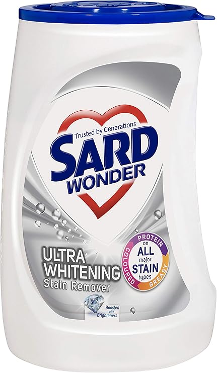 Sard Ultra Whitening Stain Remover Powder, In Wash Booster ...